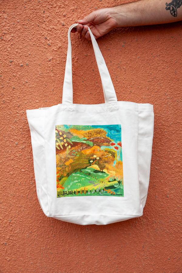 Wildflower x Grace Timmins Tote – Wildflower Brewing & Blending